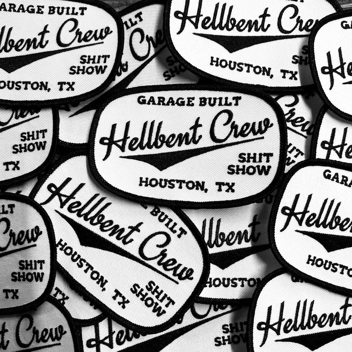 Garage Built Shit Show Patch – Hellbent Crew